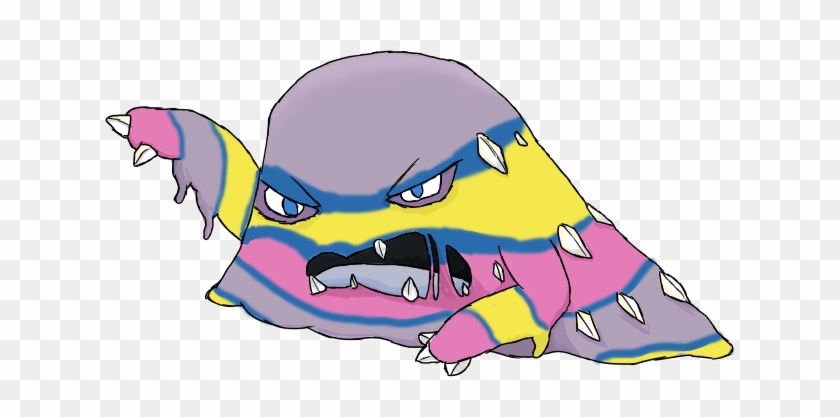 [gdea] Shiny Alolan Muk By Redfirefreak - Digital Art - Free ...
